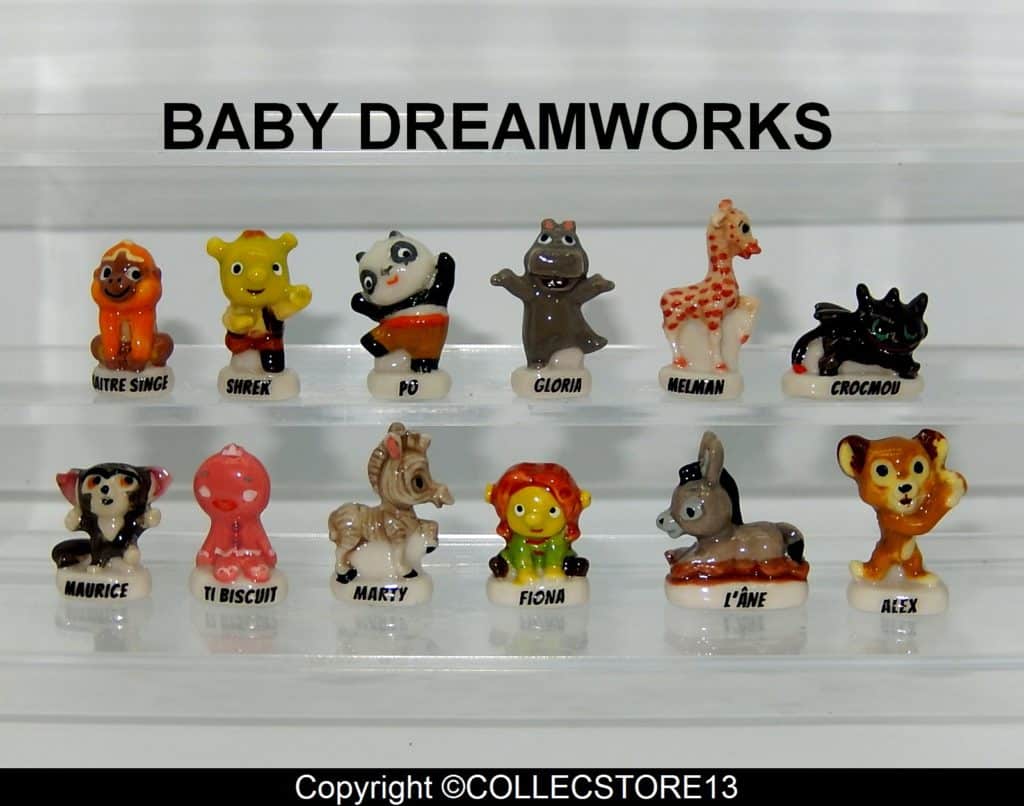 SERIE COMPLETE DE FEVES DREAMWORKS BABY 2020 - Fèves de collection ...