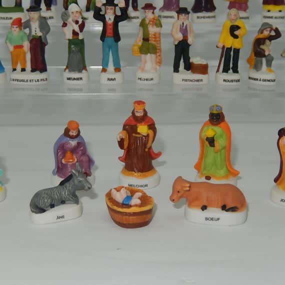 SERIE COMPLETE DE FEVES SUR LA CRECHE - LA PASTORALE MAT 25 PIECES ...