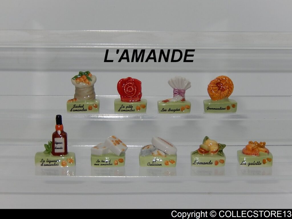 SERIE COMPLETE DE FEVES L'AMANDE - Fèves de collection - CollectStore
