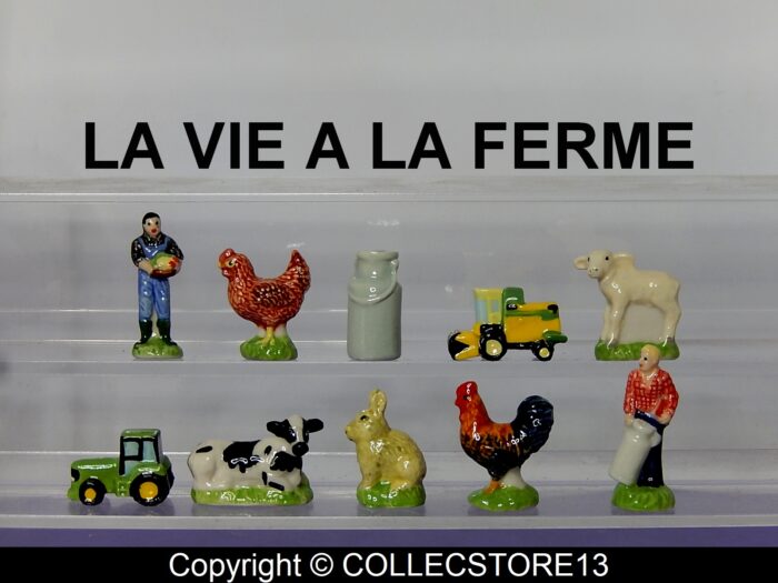 SERIE COMPLETE DE FEVES LE VIE A LA FERME 2022 - Fèves de collection ...