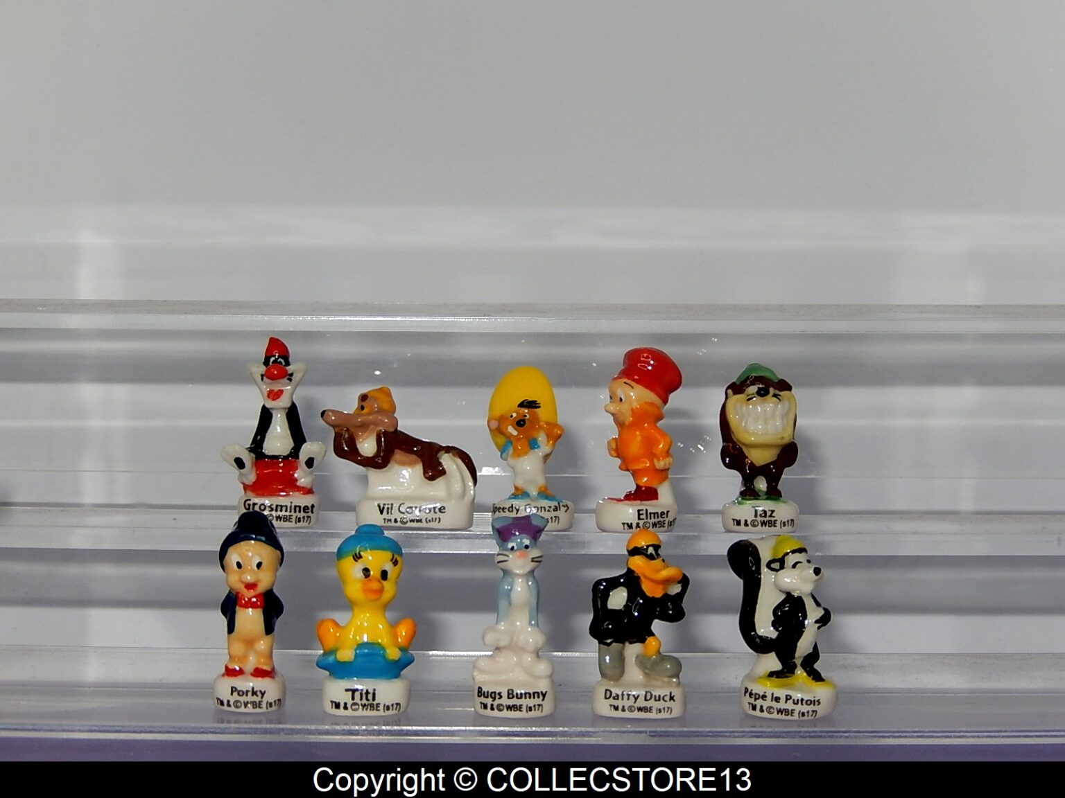 SERIE COMPLETE DE FEVES LA WARNER -TITI-TAZ-GROS MINET-BUNNY - Fèves de ...