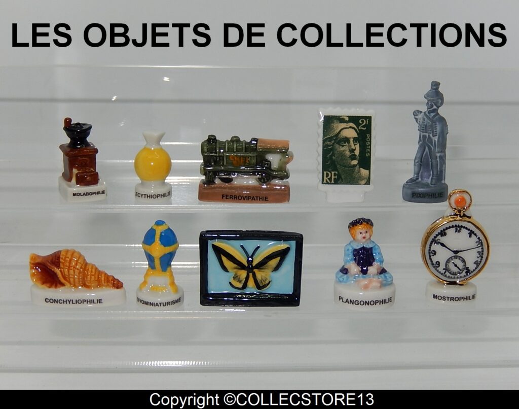 SERIE COMPLETE DE FEVES LES OBJETS DE COLLECTIONS - Fèves de collection ...