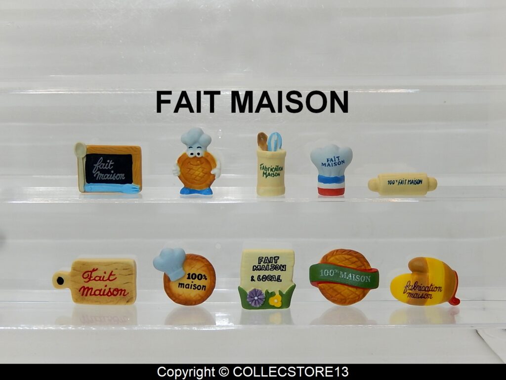 SERIE COMPLETE DE FEVES FAIT MAISON 2023 - Fèves de collection ...