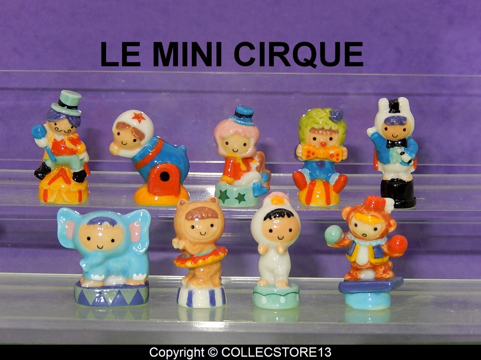 SERIE COMPLETE DE FEVES LE MINI CIRQUE 2023 - Fèves de collection ...