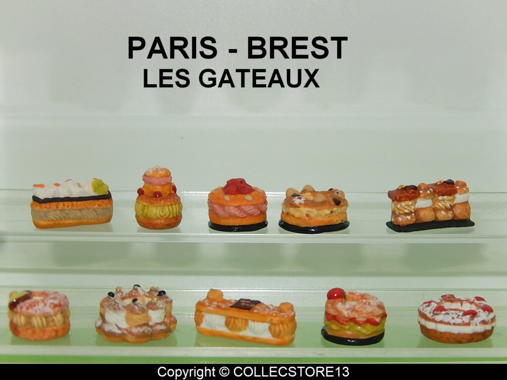 SERIE COMPLETE DE FEVES PARIS BREST-LES GATEAUX - Fèves de collection ...