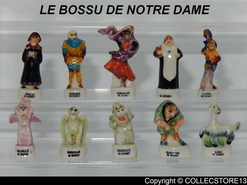 SERIE COMPLETE DE FEVES LE BOSSU DE NOTRE DAME +2 HORS SERIE DISNEY ...