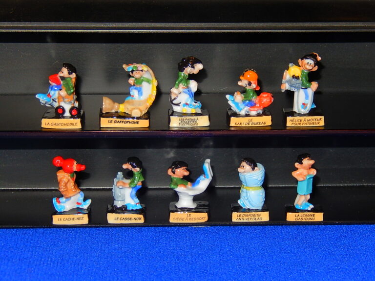 SERIE COMPLETE DE FEVES GASTON LAGAFFE - LES INVENTIONS - Fèves de ...