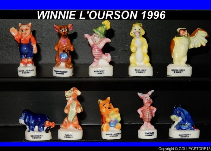 SERIE COMPLETE DE FEVES WINNIE L'OURSON DISNEY - Fèves de collection ...
