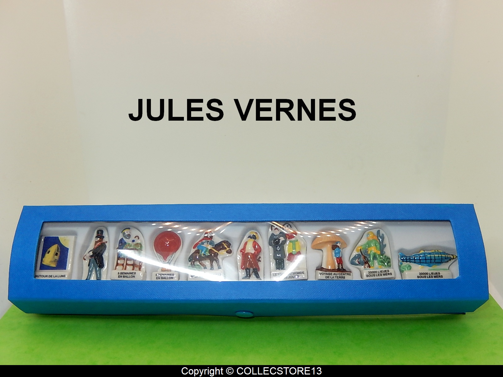 SERIE COMPLETE DE FEVES JULES VERNES EN COFFRET - Fèves de collection ...