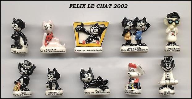 SERIE COMPLETE DE FEVES FELIX LE CHAT 2002 - Fèves de collection - CollectStore