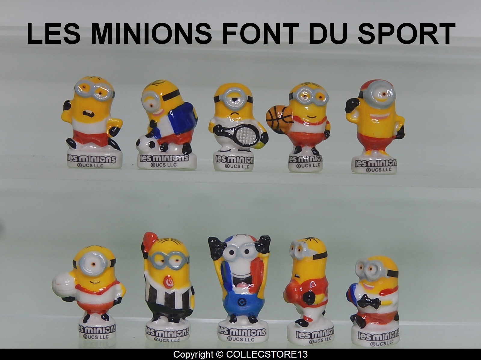 LES MINIONS FONT DU SPORT - Fèves de collection - CollectStore