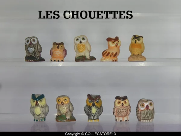 DVO1 LES CHOUETTES - Fèves de collection - CollectStore