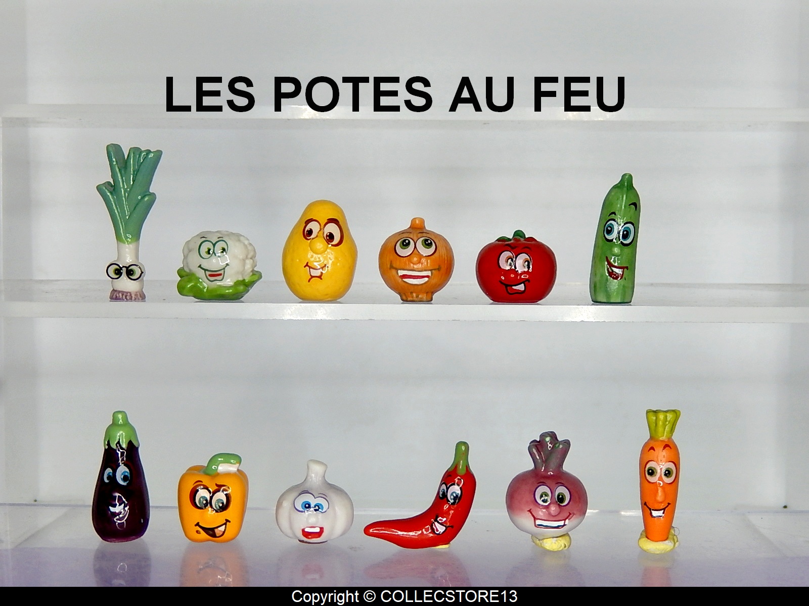 LES POTES AU FEU - LES LEGUMES - Fèves de collection - CollectStore
