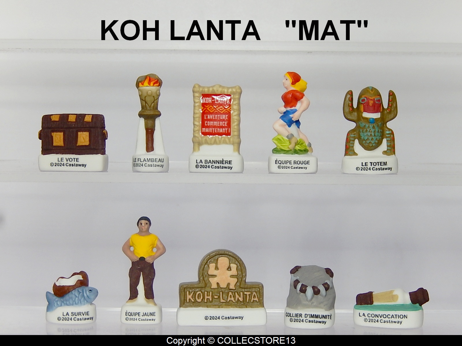 KOH LANTA MAT 2026 - Fèves de collection - CollectStore