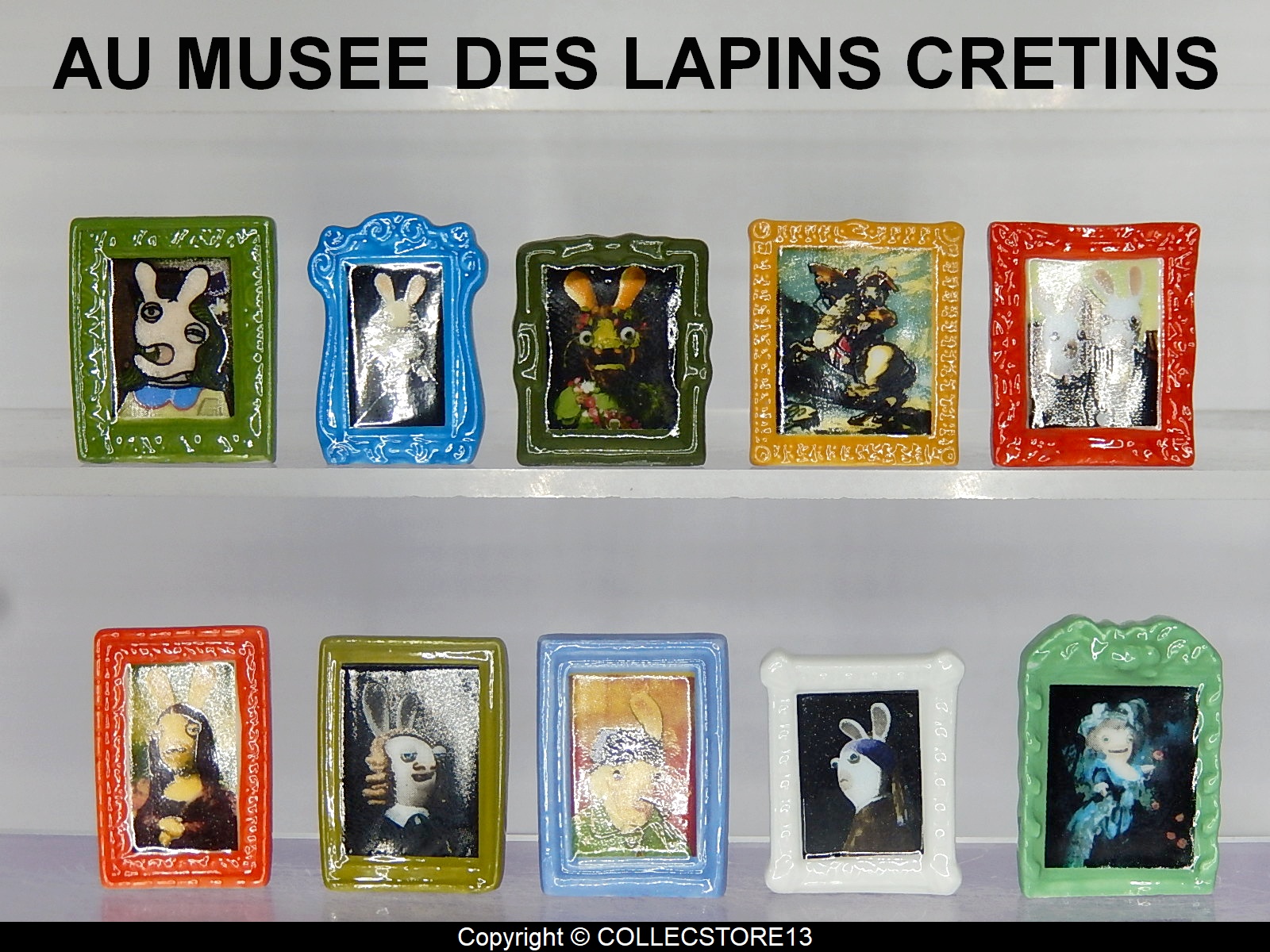 AU MUSEE DES LAPINS CRETINS 2026 - Fèves de collection - CollectStore