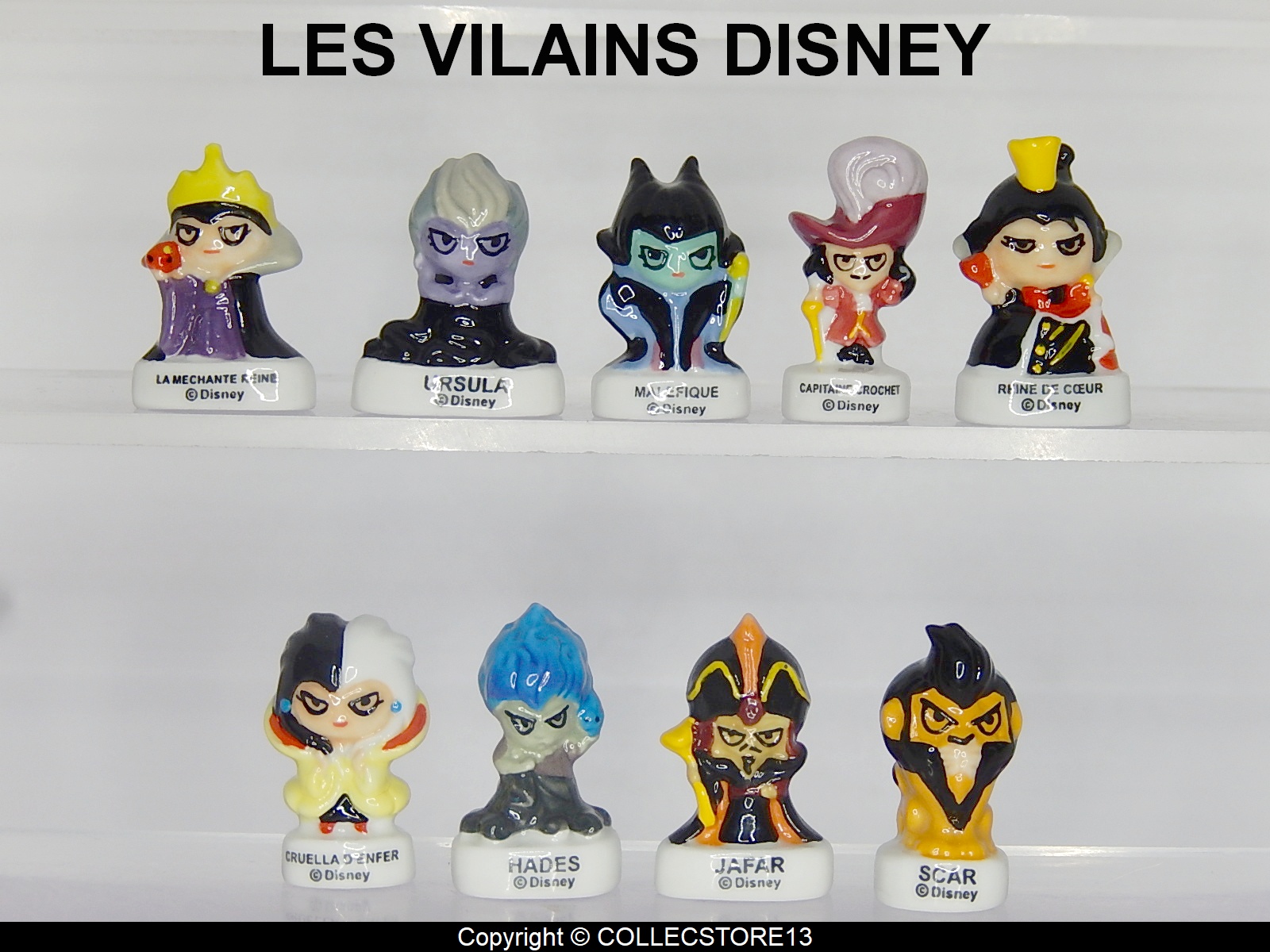LES VILAINS DE DISNEY 2026 - Fèves de collection - CollectStore